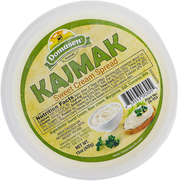 Kajmak Spread - Sweet Cream Spread (Domasen) 15 oz (420g) – Parthenon Foods
