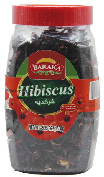 Dry Hibiscus Flowers (Baraka) 5.25 oz – Parthenon Foods