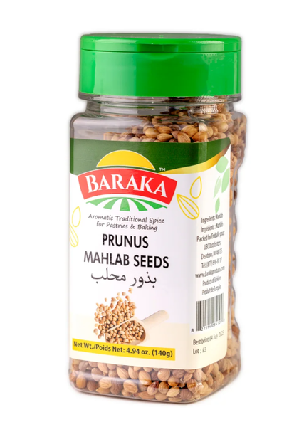 Mahlab (Mahlep) Whole Seeds (Baraka) 4.94 oz (140g) – Parthenon Foods