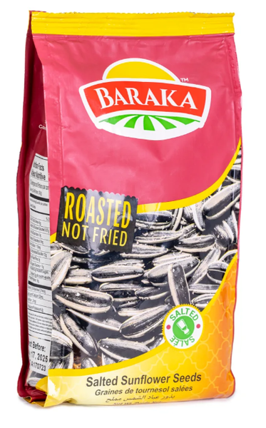 Black Salted Sunflower Seeds (Baraka) 300g – Parthenon Foods