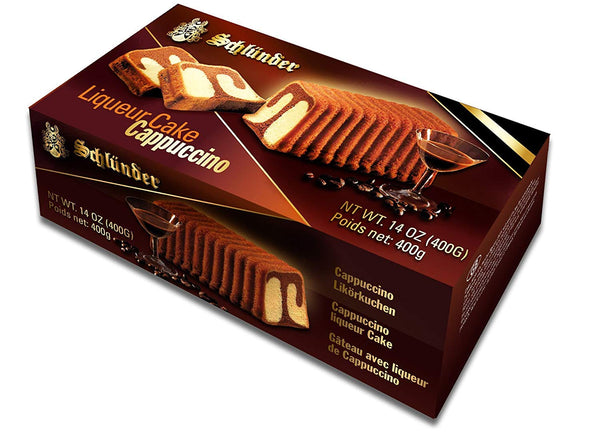 Cappuccino Liqueur Cake (Schlunder) 400g – Parthenon Foods