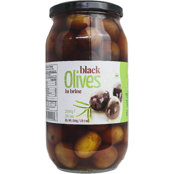 Greek Black Olives (Chloe) 1000g (2lb 3oz) – Parthenon Foods