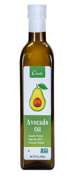 Avocado Oil, 100% Pure (Ciuti) 500 ml – Parthenon Foods