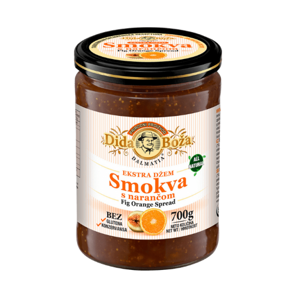 Fig Orange Spread, Ekstra Dzem Smokva s Narancom (Dida Boza) 700g ...