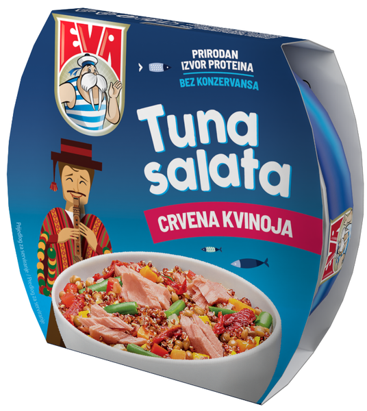 Eva Tuna Salad - Red Quinoa, 5.6 oz (160g) – Parthenon Foods
