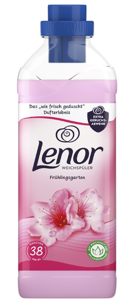 Lenor Pink Spring Garden Fabric Softener, 950ml – Parthenon Foods