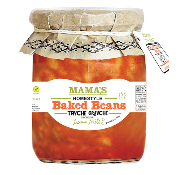Mama's Home Style Baked Beans 20 oz – Parthenon Foods