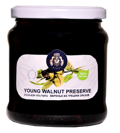 Young Walnut Preserve (Nurini) 21.1 oz (600g) – Parthenon Foods