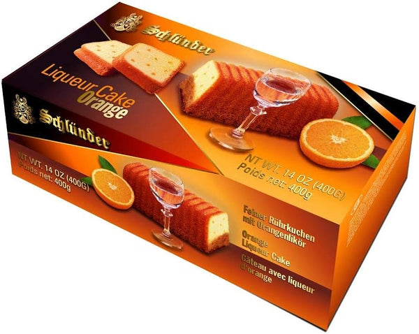 Orange Liqueur Cake, Cointreau (Schlunder) 400g – Parthenon Foods