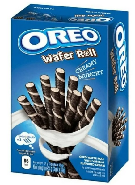 Oreo Wafer Roll, 54g – Parthenon Foods