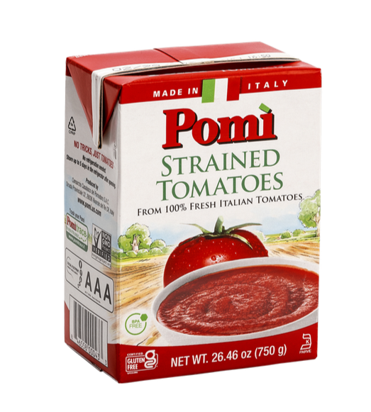 Pomi Strained Tomatoes 750g – Parthenon Foods