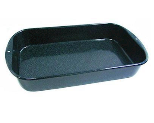 Rectangle Enamel Stew Pan, No.36 – Parthenon Foods