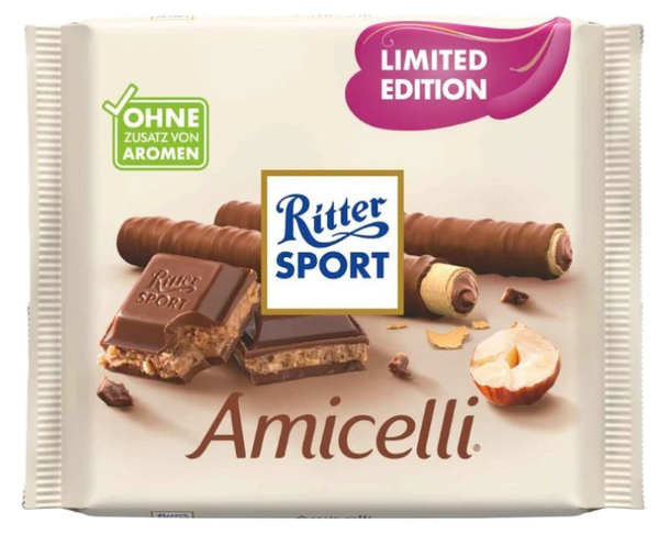 Ritter Sport Amicelli 100g – Parthenon Foods