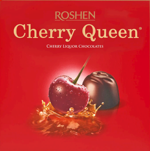 Cherry Queen, Cherry Liquor Chocolates (ROSHEN) 108g – Parthenon Foods
