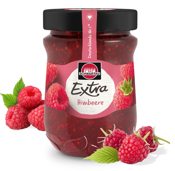 Raspberry Jam, Himbeere (Schwartau) 12 oz (340g) – Parthenon Foods