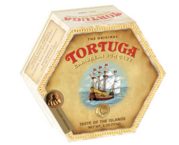 Tortuga Caribbean Rum Cake, 4 oz (112g) – Parthenon Foods