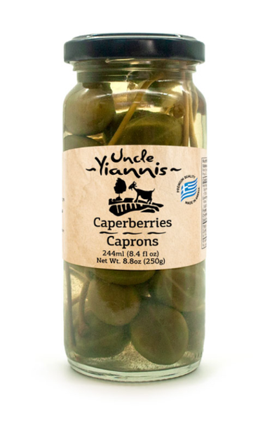Caperberries (Uncle Yiannis) 8.4 fl oz (244 ml) – Parthenon Foods