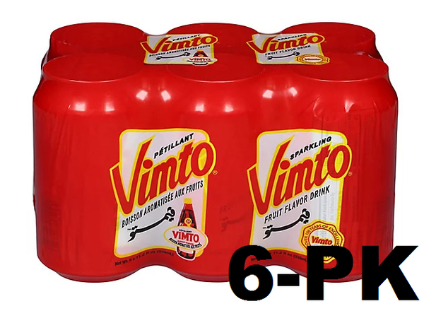 Vimto Fruit Flavored Drink, CASE (6 x 11.2 oz) – Parthenon Foods