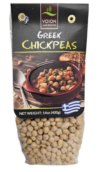 Greek Chickpeas (Voion) 400g (14 oz) – Parthenon Foods