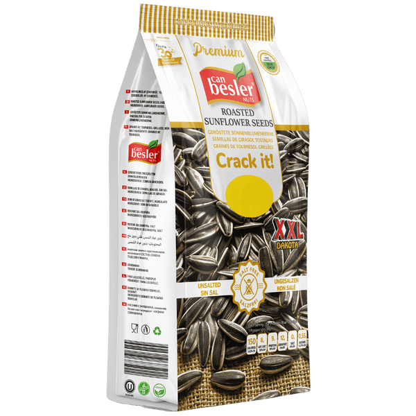 Sunflower Seeds, Unsalted (Can Besler) 10 oz – Parthenon Foods