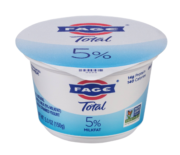 Fage Total Greek Yogurt 5% Milk Fat, 5.3 oz – Parthenon Foods