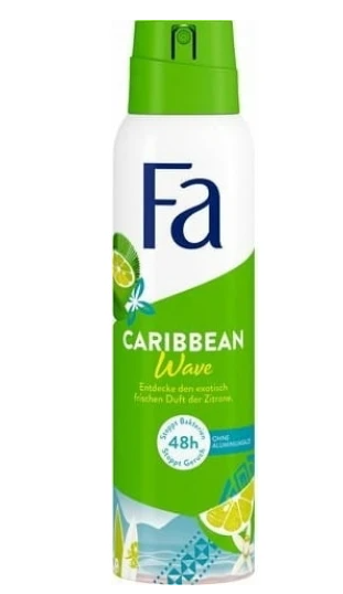 Fa Spray Deodorant, Caribbean Wave, 150ml – Parthenon Foods