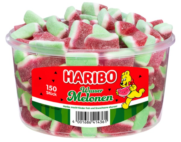 Haribo Wassermelone - Watermelon, Tub – Parthenon Foods
