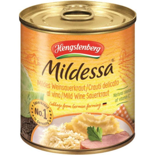 Mild German Wine Sauerkraut (Hengst.) 28.6oz (810g) TIN – Parthenon Foods