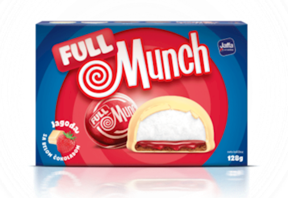 Jaffa Munchmallow White Chocolate - Strawberry, 128g – Parthenon Foods