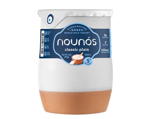 Greek Yogurt, Plain (Nounós) 16 oz – Parthenon Foods