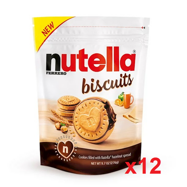 Nutella Biscuits, CASE (12 x 9.7 oz) – Parthenon Foods
