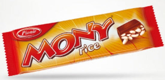 MONY Rice Bar, Milk Chocolate with Puffed Rice (Pionir) 75 g ...