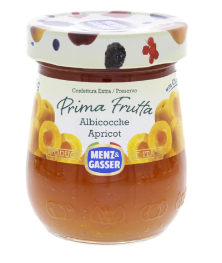 Apricot Spread, Prima Frutta (Menz & Gasser) 12 oz – Parthenon Foods