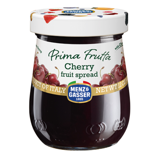 Cherry Fruit Spread, Prima Frutta (Menz & Gasser) 12 oz – Parthenon Foods