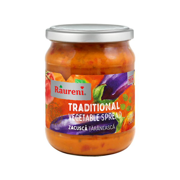 Zacusca Taraneasca, Traditional Vegetable Spread (Raureni) 500g ...