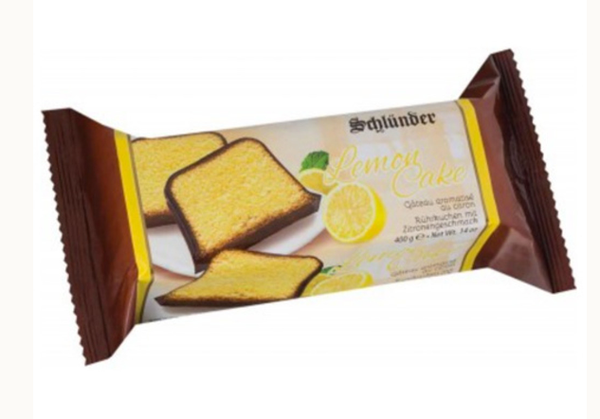 Lemon Cake, Chocolate Covered (Schlunder) 400g – Parthenon Foods