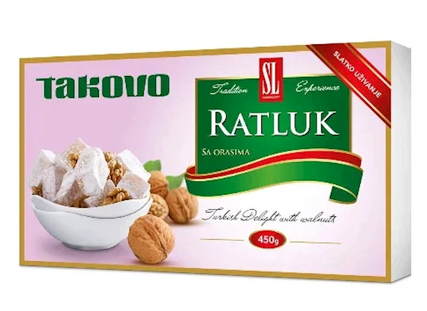 Ratluk Delight with Walnuts (Orah), 450g – Parthenon Foods