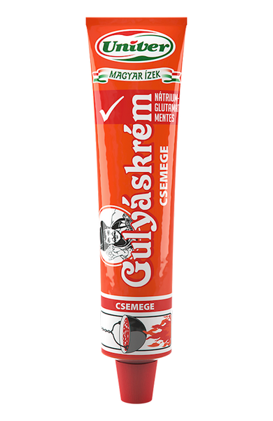 Goulash Cream MILD, Gulyaskrem Csemege, (Univer) 160g Tube – Parthenon ...