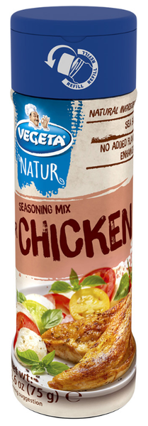 Vegeta Natur Seasoning Mix for Chicken 75g Shaker – Parthenon Foods