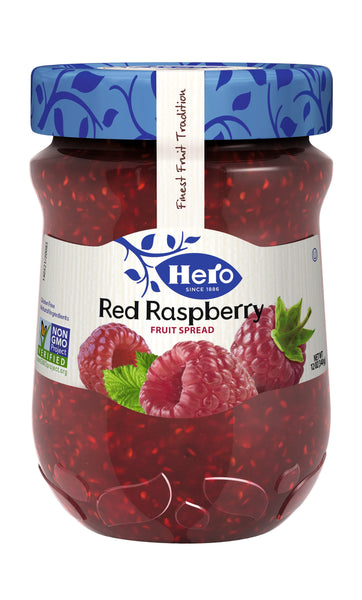 Hero Raspberry Fruit Spread, 12 oz – Parthenon Foods