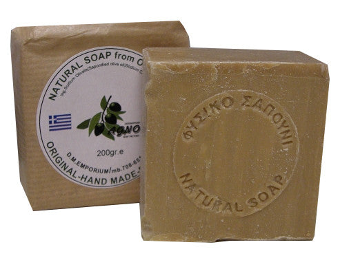 Natural Soap from Olive Oil (Agno) 200g – Parthenon Foods