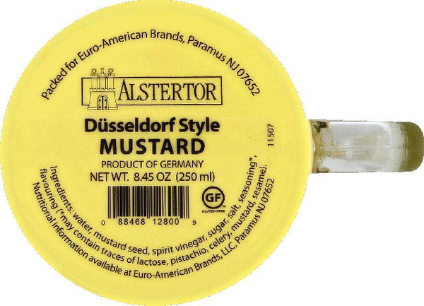 Alstertor Dusseldorf Style Mustard In Beer Mug, 8.54 oz – Parthenon Foods