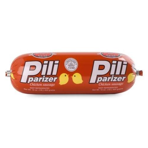 PILI Chicken Sausage, Fully Cooked - PILI Parizer (BaS) 1lb – Parthenon ...