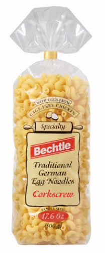 Corkscrew German Noodles (Bechtle) 17.6 oz (500g) – Parthenon Foods