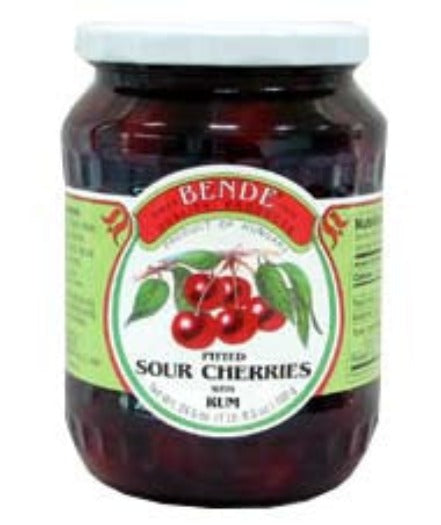 Pitted Sour Cherries with Rum Compote (bende) 24.5oz – Parthenon Foods