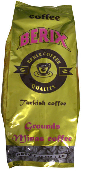 BERIX Ground Coffee, 16oz (1lb) – Parthenon Foods