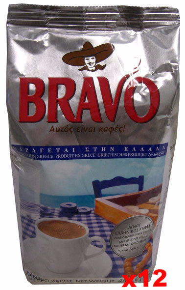 Greek Ground Coffee (bravo) CASE (12x16oz) – Parthenon Foods