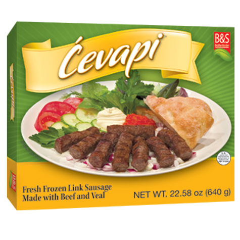 Cevapi Sausage (Brother And Sister) 1.6 Lbs (640 g) – Parthenon Foods