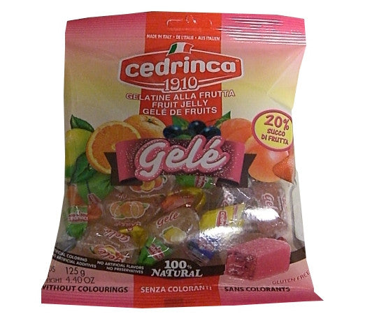 Gele Fruit Jelly Candy (Cedrinca) 4.4 oz (125g) – Parthenon Foods