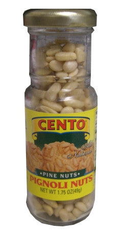 Pine Nuts, Pignoli Nuts (Cento) 1.75 oz (49g) – Parthenon Foods